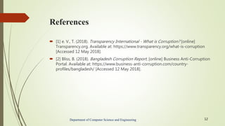 Corruption detection using machine learning and natural language | PPTX