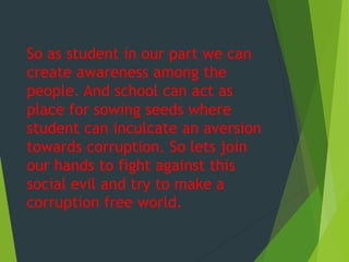 Corruption final | PPT