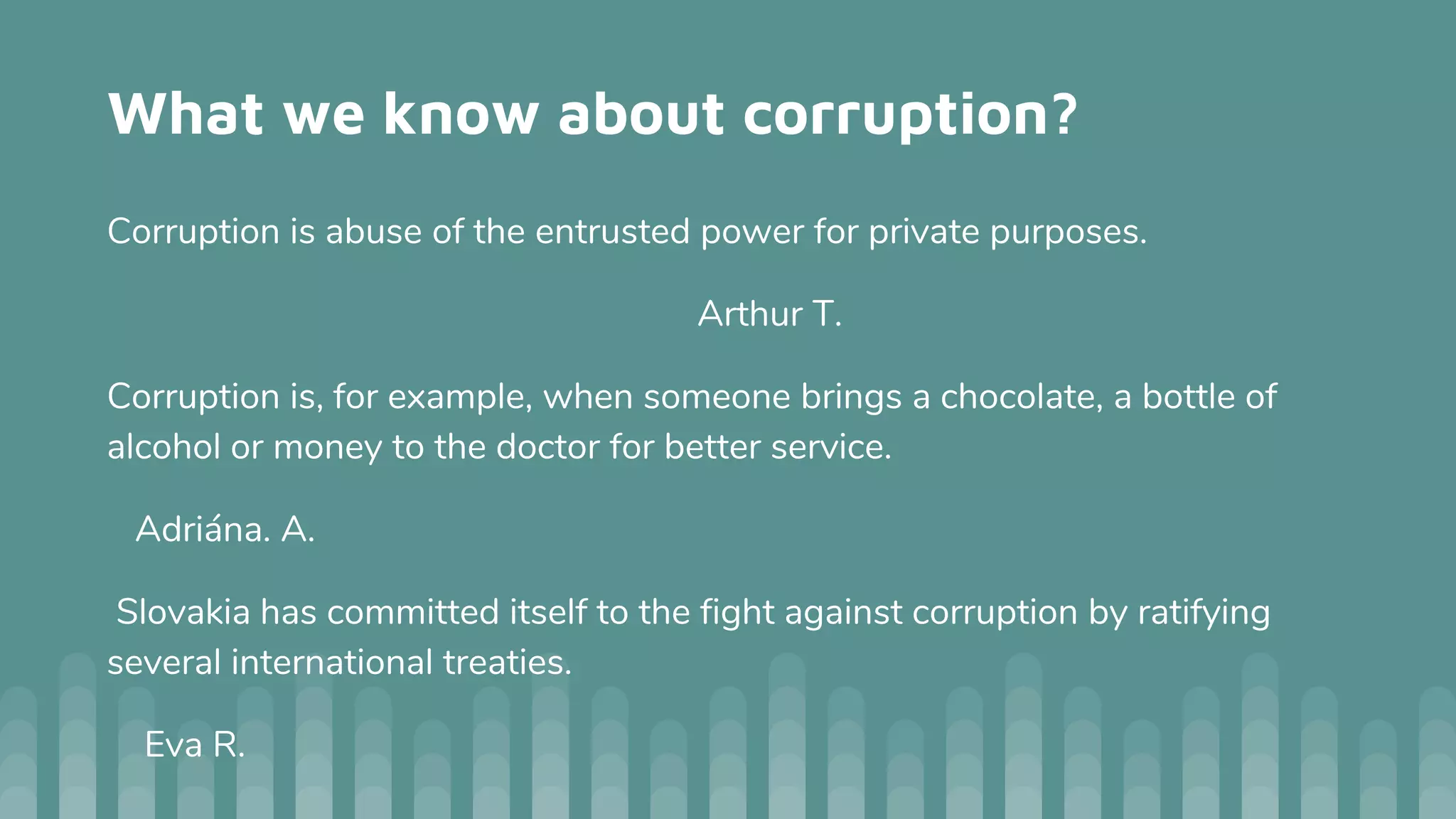Corruption how to define it, how to measure it, how to fight it | PPTX