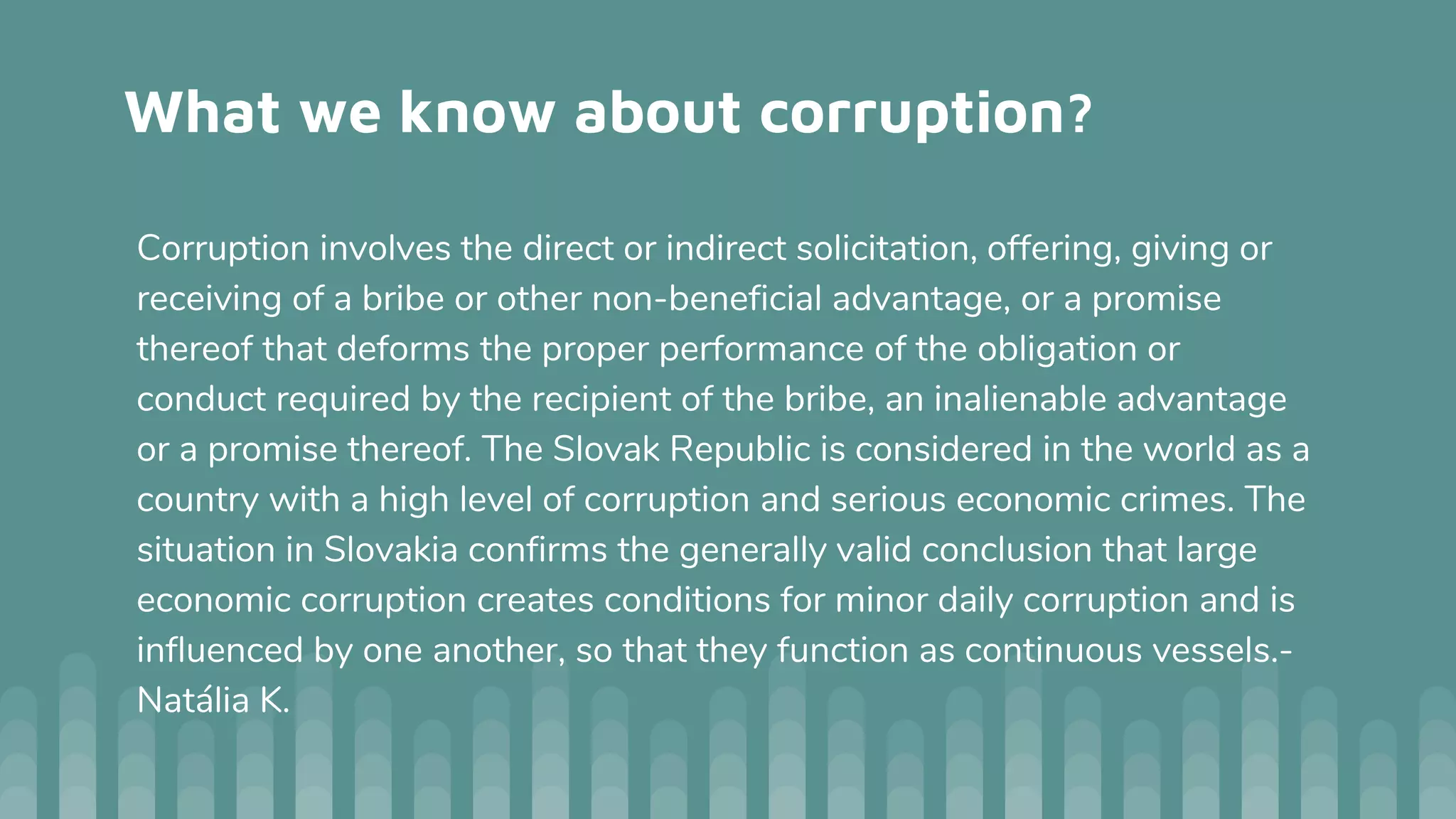 Corruption how to define it, how to measure it, how to fight it | PPTX