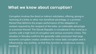 Corruption how to define it, how to measure it, how to fight it | PPTX