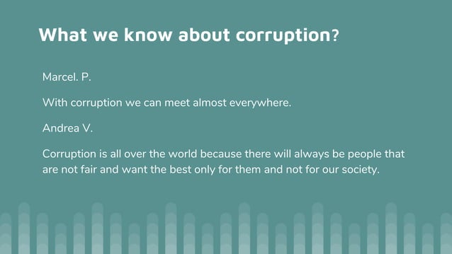 Corruption how to define it, how to measure it, how to fight it | PPT