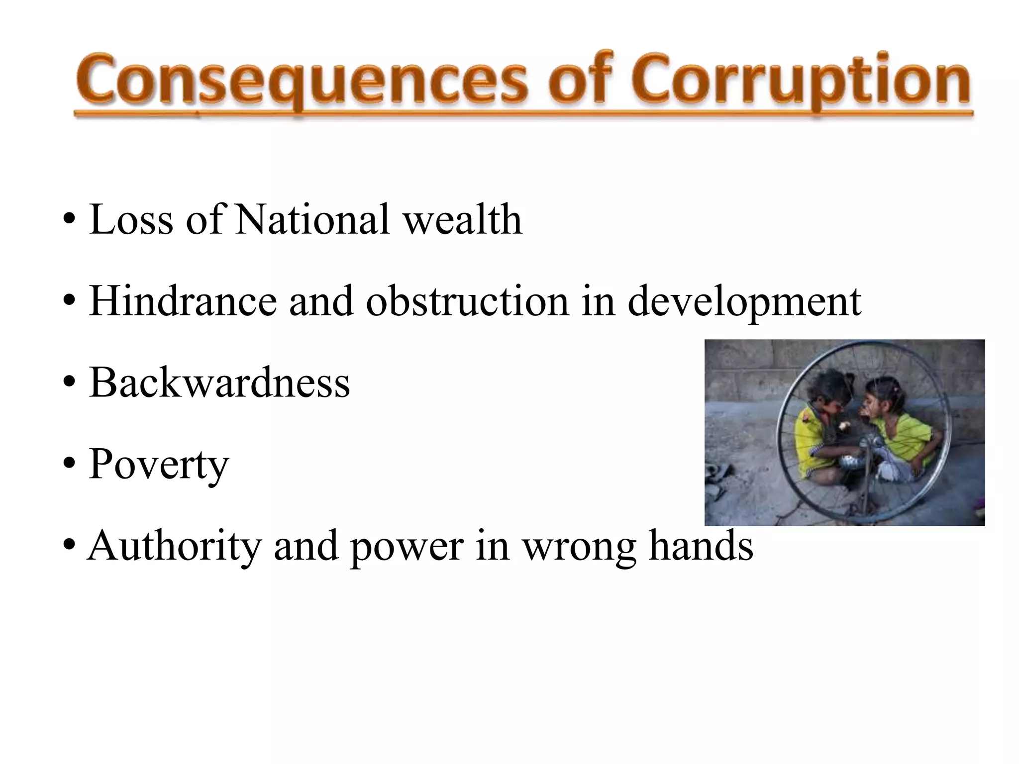 Corruption in india | PPTX