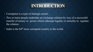 Corruption in india | PPT
