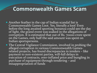 Corruption in India, public and private affairs | PPTX