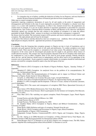 Corruption in nigeria | PDF