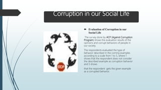 Corruption in our social life | PPTX