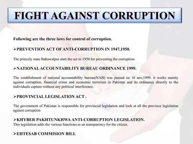Corruption in pakistan | PPTX