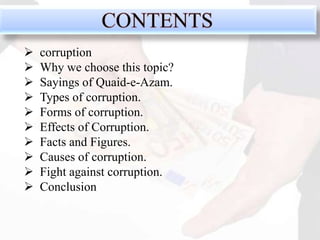 Corruption in pakistan | PPTX