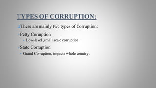 Corruption in Pakistan and solution | PDF | Legal Services Industry ...