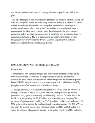 Corruption in public sector departments | DOCX