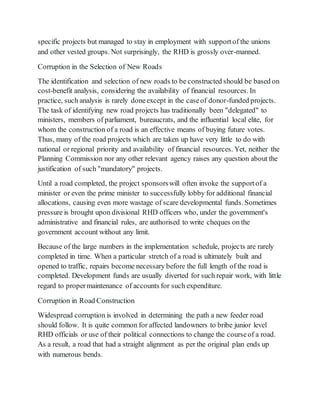 Corruption in public sector departments | DOCX