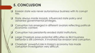 Corruption of Korea | PPTX
