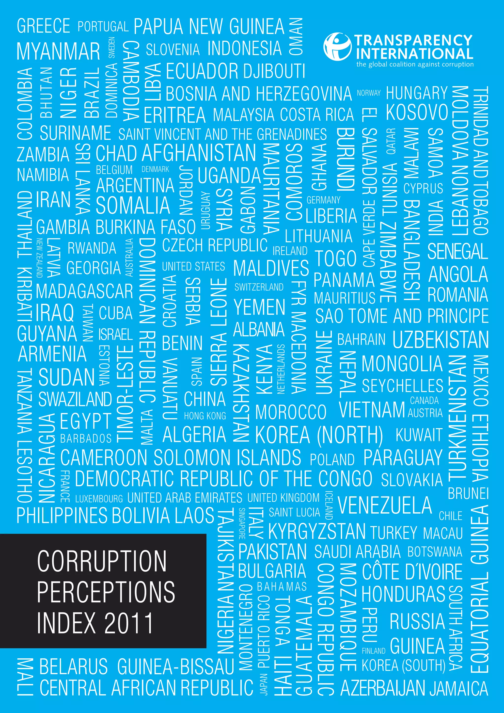 Corruption perceptions index | PDF