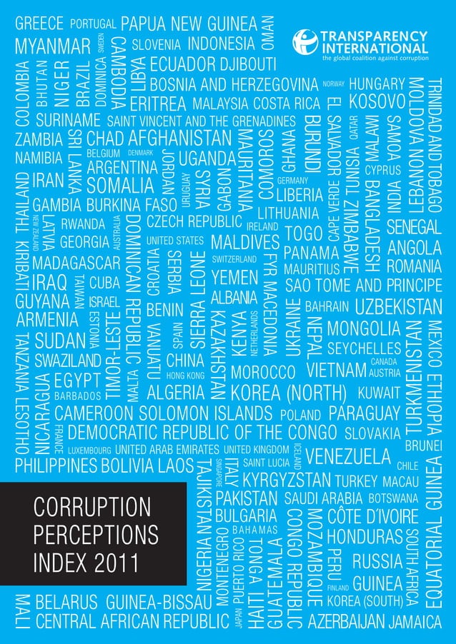 Corruption perceptions index | PDF