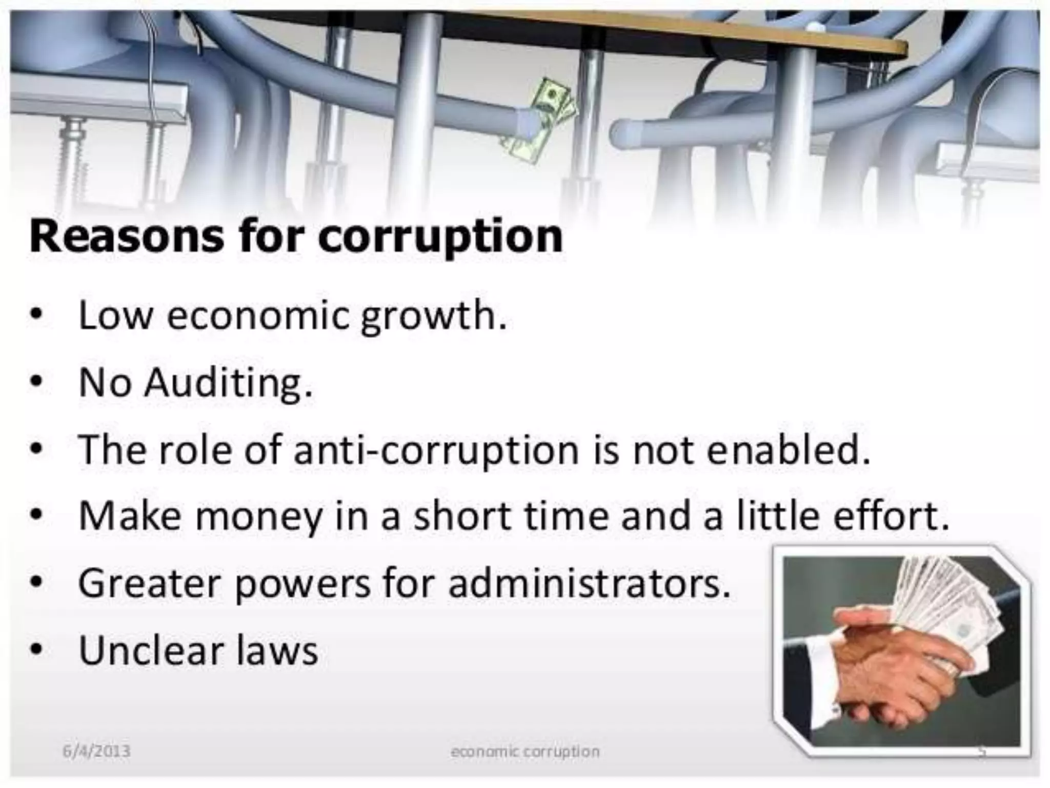 Corruption ppt | PPT