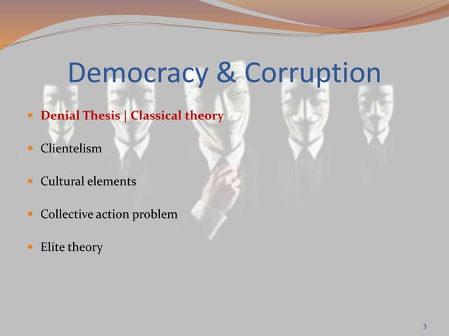 Corruption ppt | PPT
