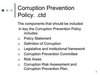 Corruption Prevention Strategies- EACC.ppt