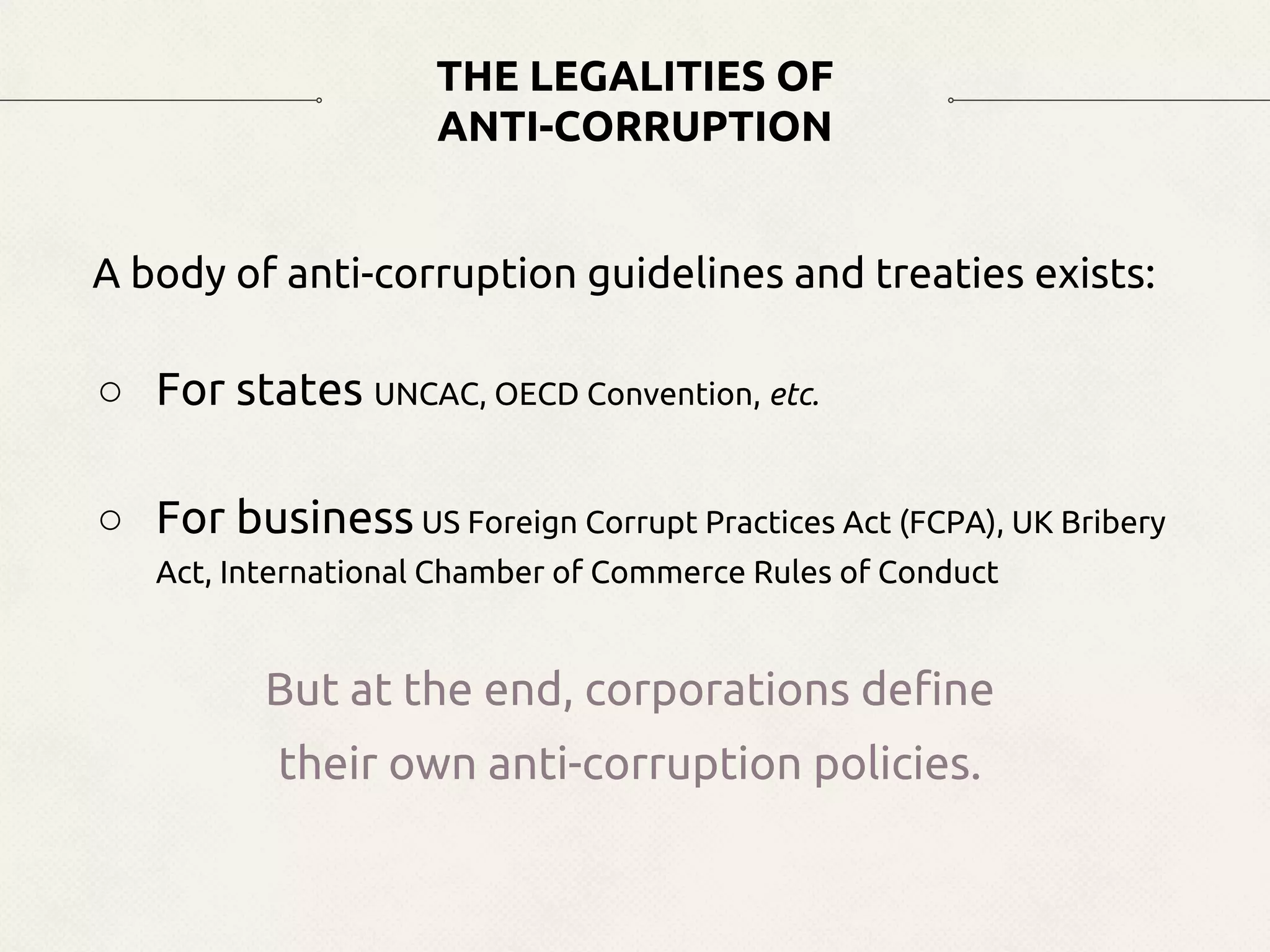 Corruption risk management | PDF