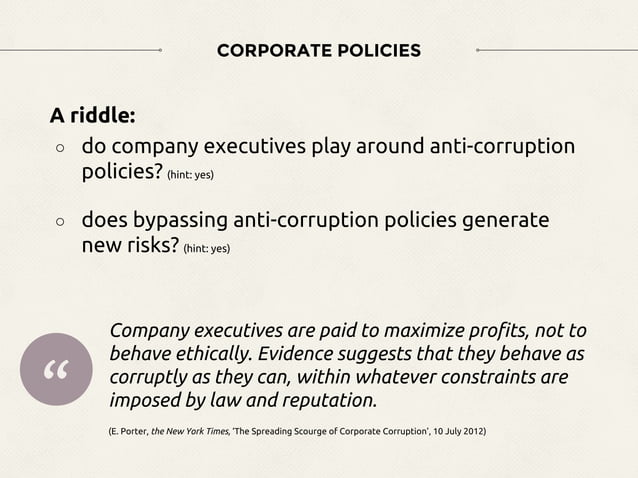 Corruption risk management | PDF | Debated Sensitive Social Issues ...