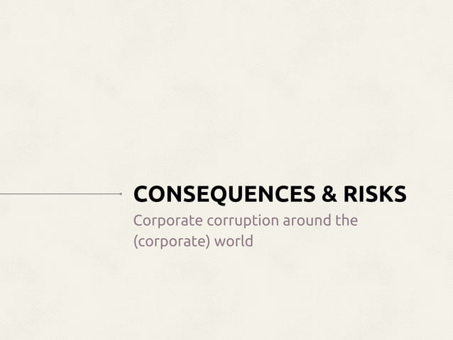 Corruption risk management | PDF | Debated Sensitive Social Issues ...