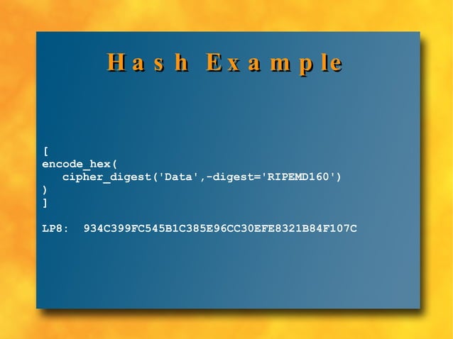 Introduction To Encryption in Lasso 8.5 | PPT