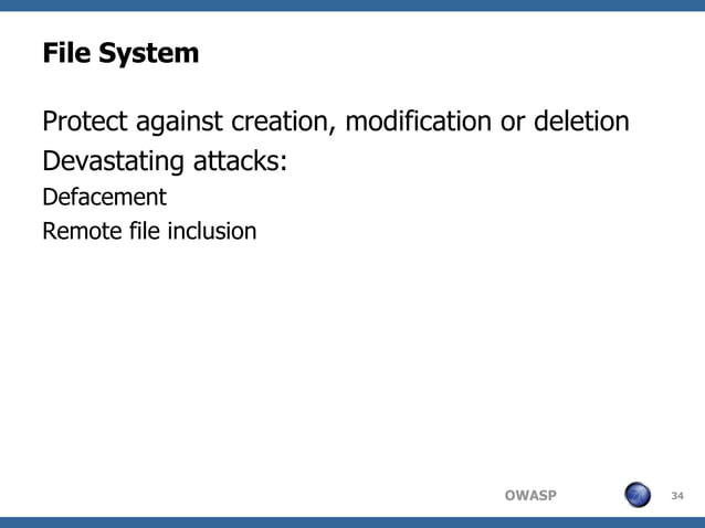 OWASP Secure Coding | ODP