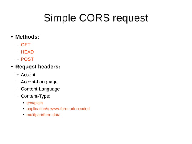 Cross-domain requests with CORS | PDF