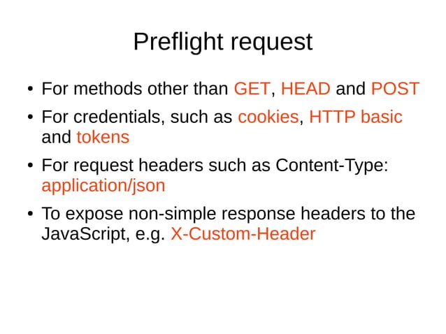 Cross-domain requests with CORS | PDF