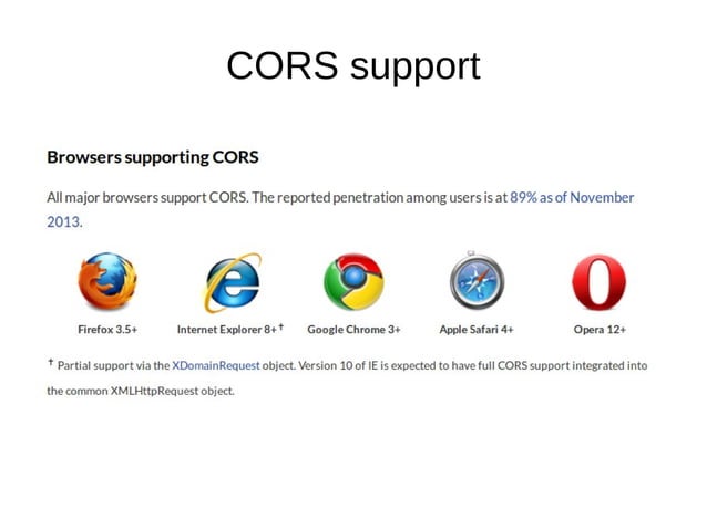 Cross-domain requests with CORS | PDF