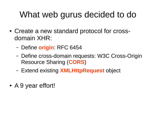 Cross-domain requests with CORS | PDF
