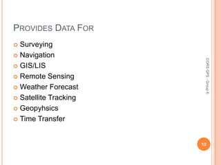cors-gps-grp6-homework | PPTX | Computer Networking | Computing