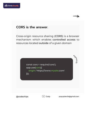 What Is CORS | PDF