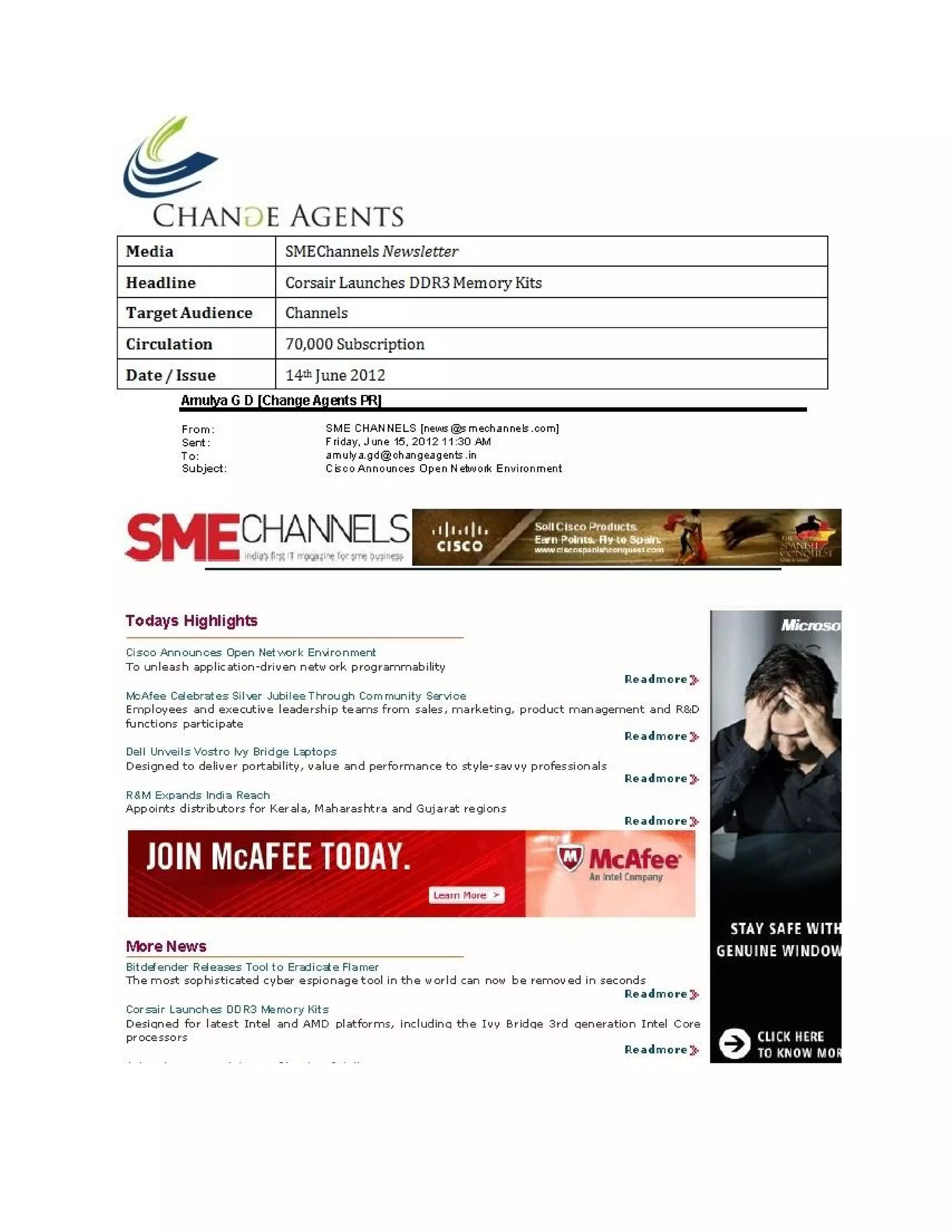 Corsair Sample Coverage | PDF