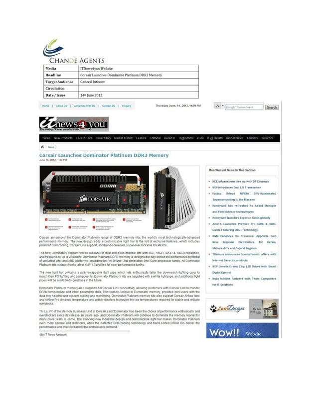 Corsair Sample Coverage | PDF