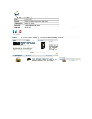 Corsair Sample Coverage | PDF