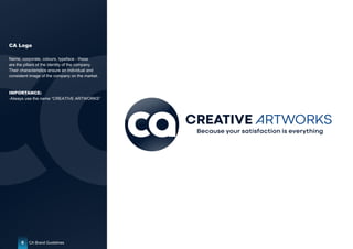 CA Designs Brand Manual | PDF