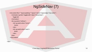 Corso angular js material | PPT