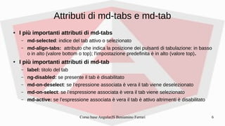 Corso angular js material | PPT
