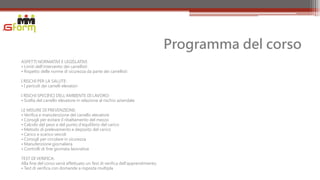 Corso carrellisti | PDF