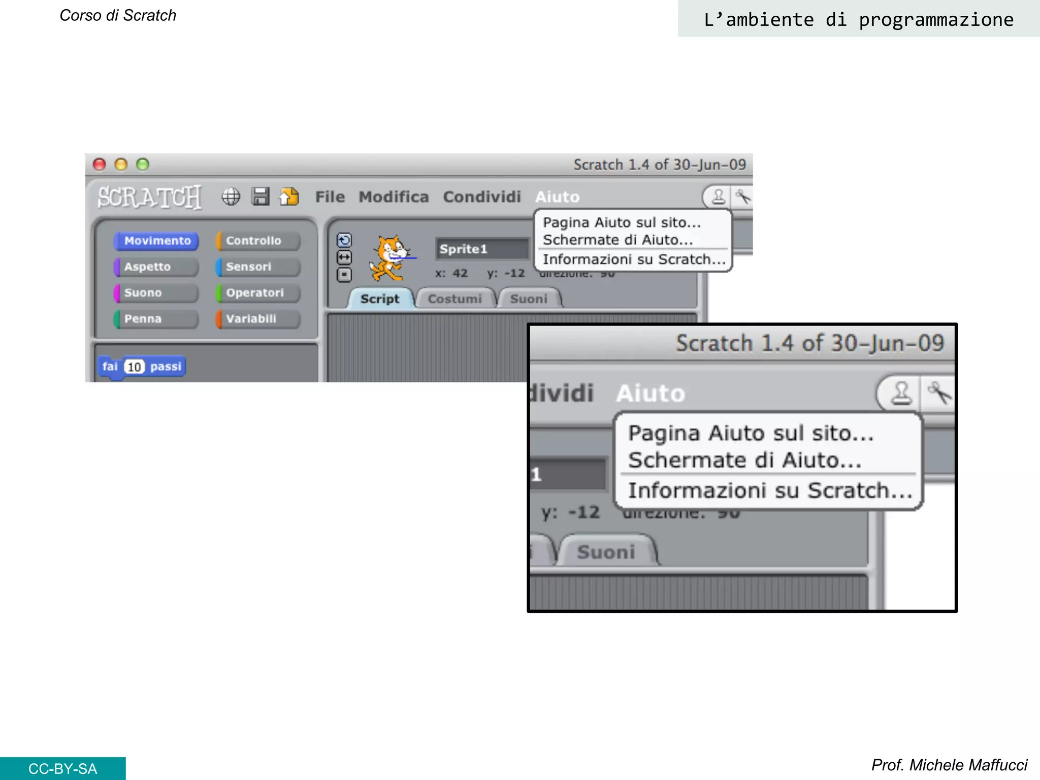 Corso di scratch - lezione 1 | PDF