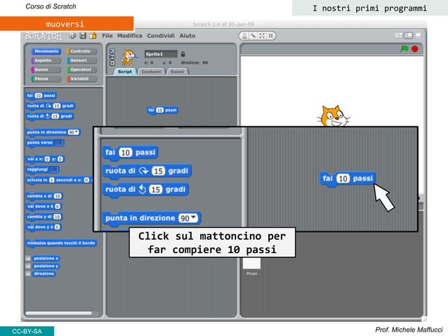 Corso di scratch - lezione 1 | PPT