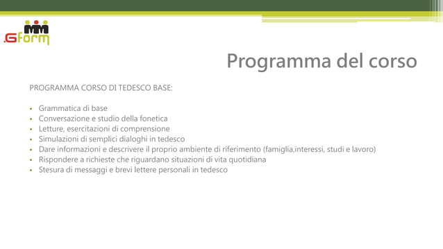 Corso di tedesco base | PDF