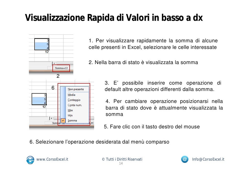 Corso Excel Gratis Tutorial Excel Su Corsoexcelit