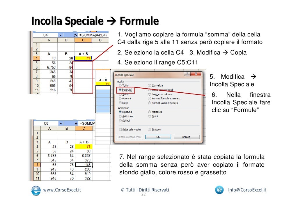 Corso Excel Gratis Tutorial Excel Su Corsoexcelit