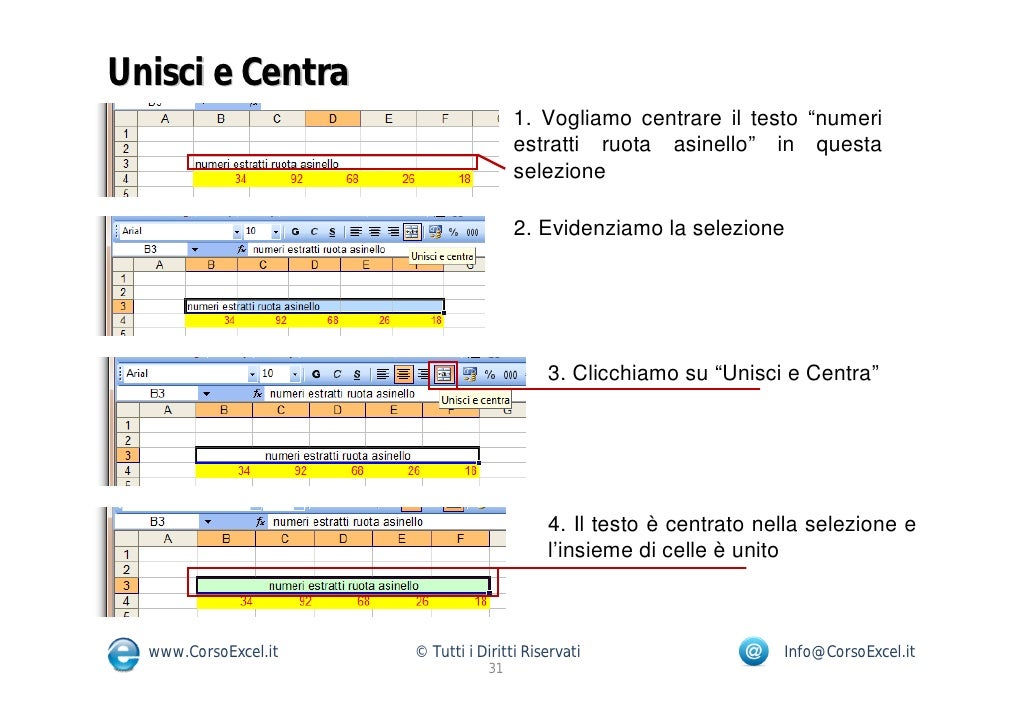 Corso Excel Gratis Tutorial Excel Su Corsoexcelit