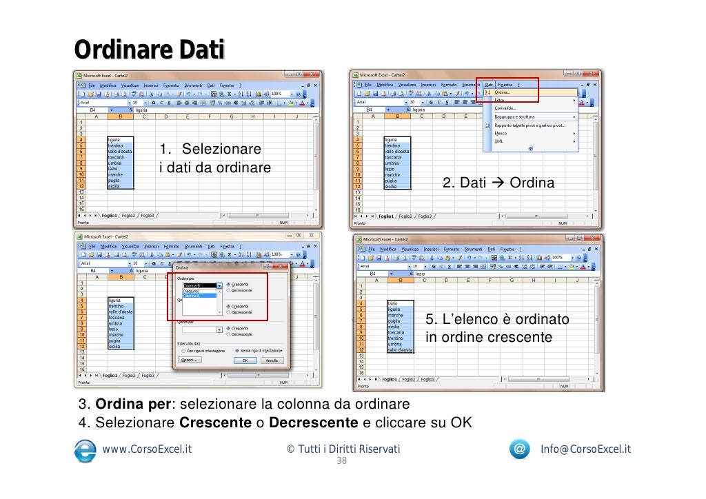 Corso Excel Gratis Tutorial Excel Su Corsoexcelit