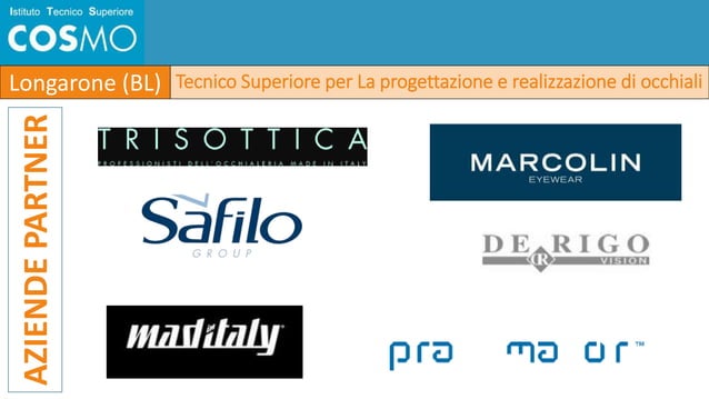 Corso ITS Cosmo Occhialeria | PPT