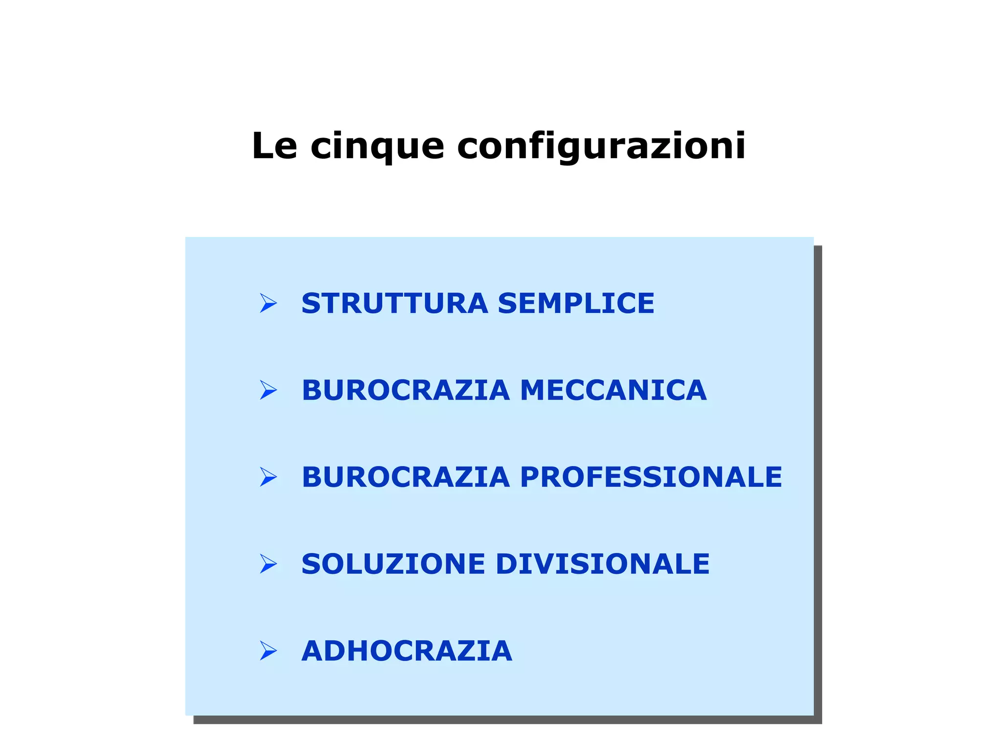 Corso Organizzazione aziendale lezione 12 - mintzberg | PDF