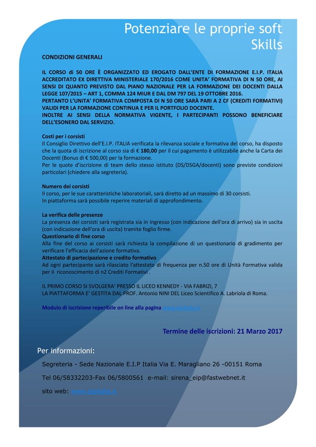 Corso soft skills brochure 2 (1) (3) | PDF